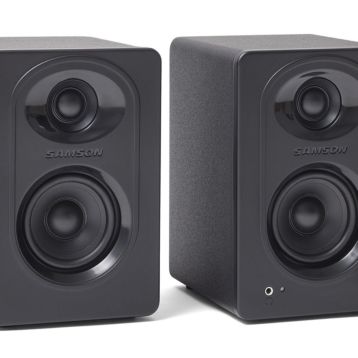 Samson SAM30 3-Inch Powered Studio Monitors Pair Featuring Polypropyle ...